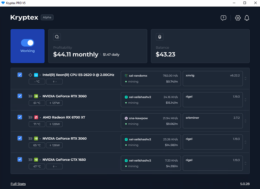 Kryptex v5 ALPHA - Страница 5 - Обсуждение форума - Форум Криптекса